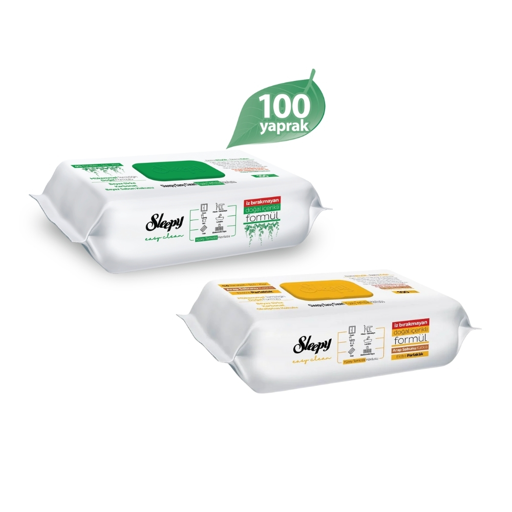 Sleepy Surface Cleaning Wipes - 100 Sheets x 12 - Istanbul Market Midrand